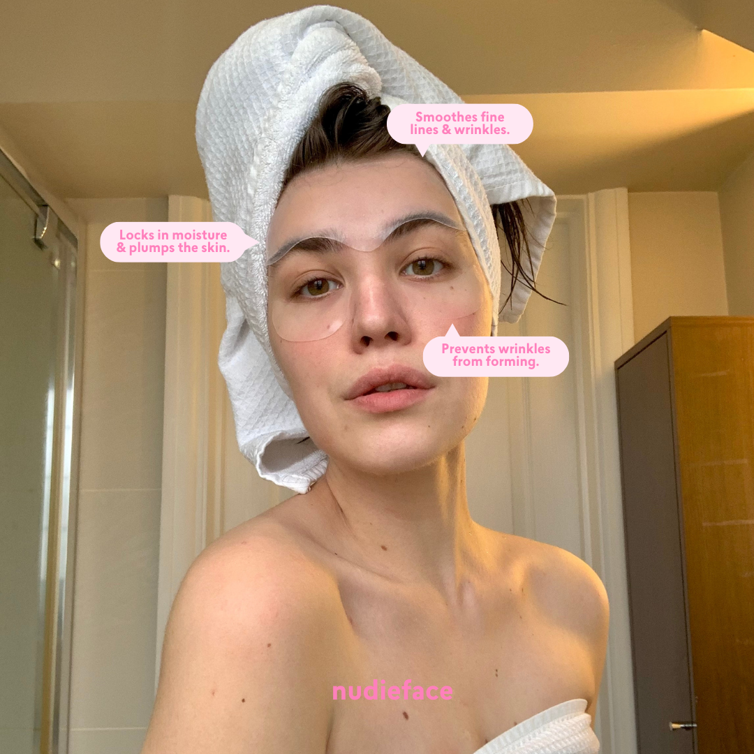 Notox - Forehead + Frown Lines Silicone Wrinkle Patch – Nudie Face